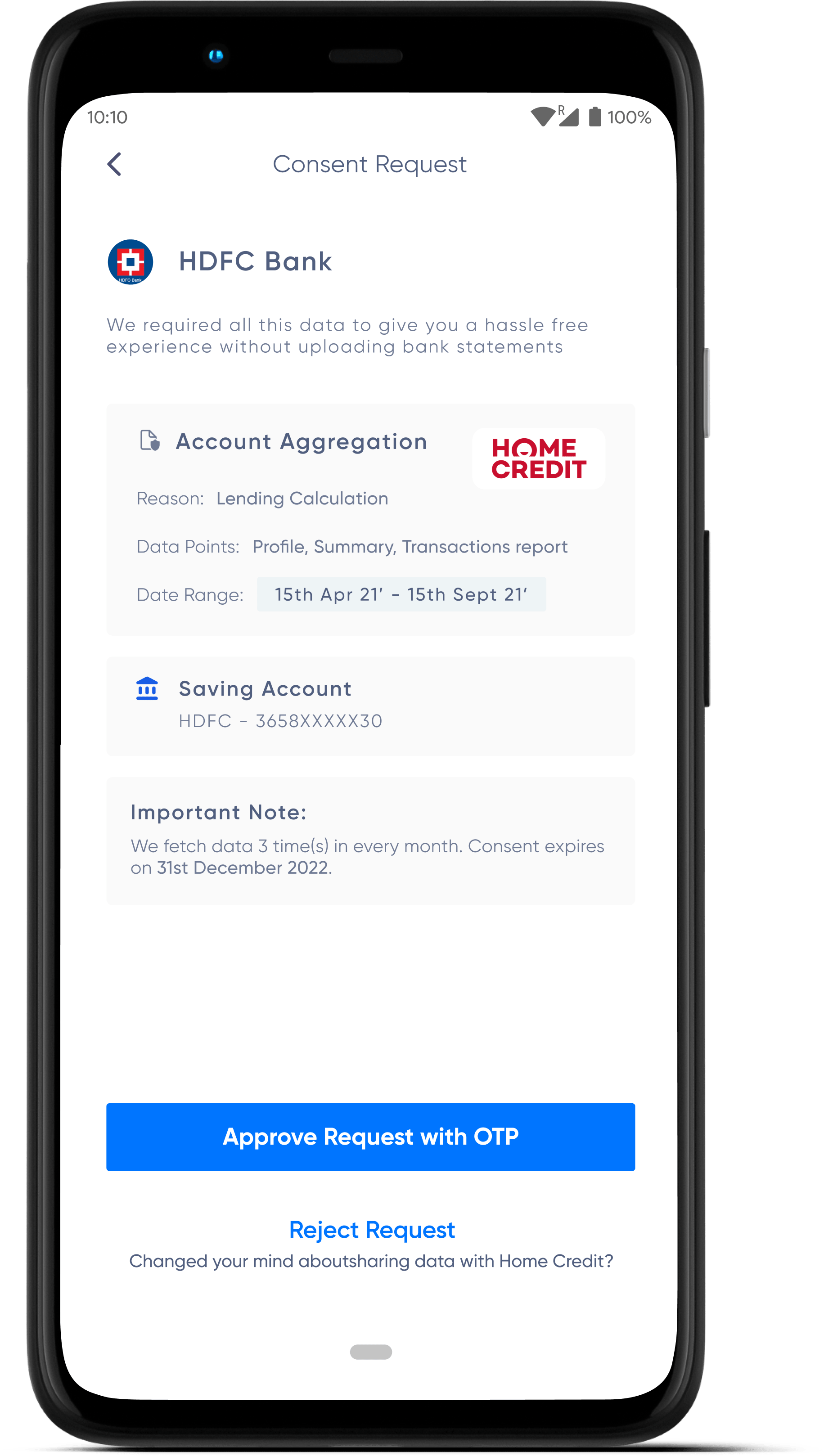 Account Aggregator BankConnect | FinBox Developer Documentation
