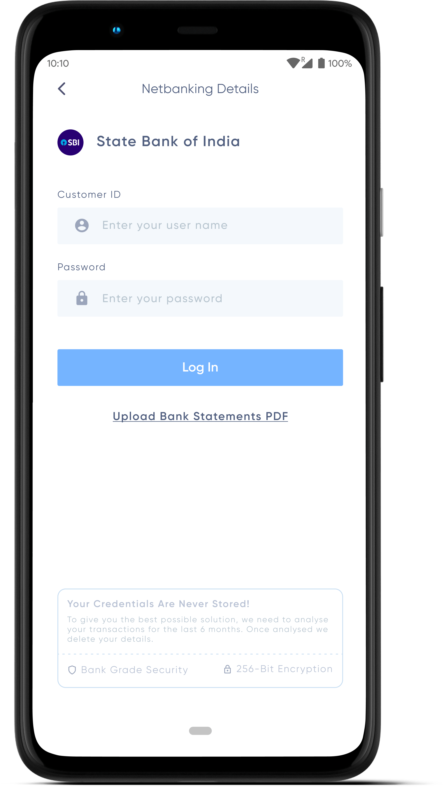 Account Aggregator BankConnect | FinBox Developer Documentation